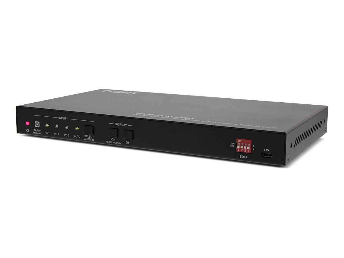 TiGHT AV. 4X1 BYOD PRESENTATION SWITCHER