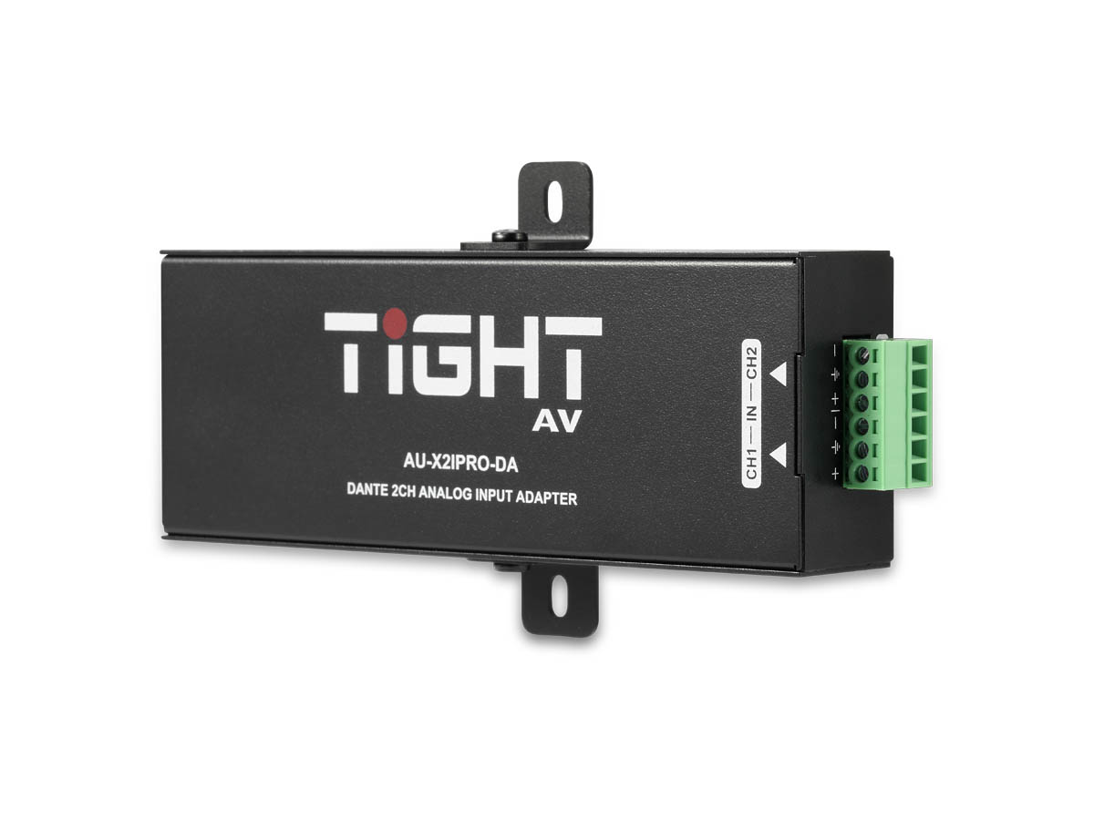 TiGHT AV. DANTE 2-CHANNEL INPUT ADAPTER