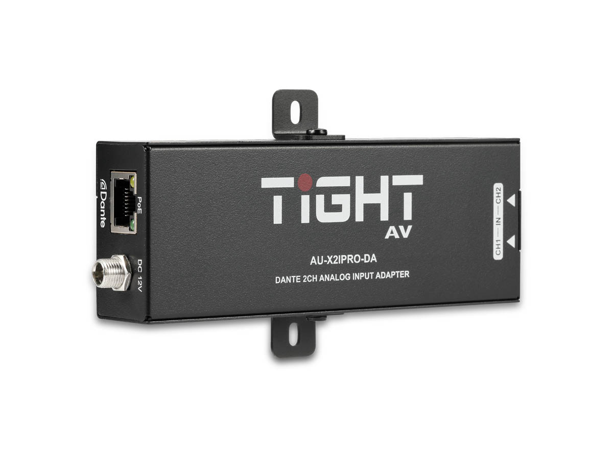 TiGHT AV. DANTE 2-CHANNEL INPUT ADAPTER