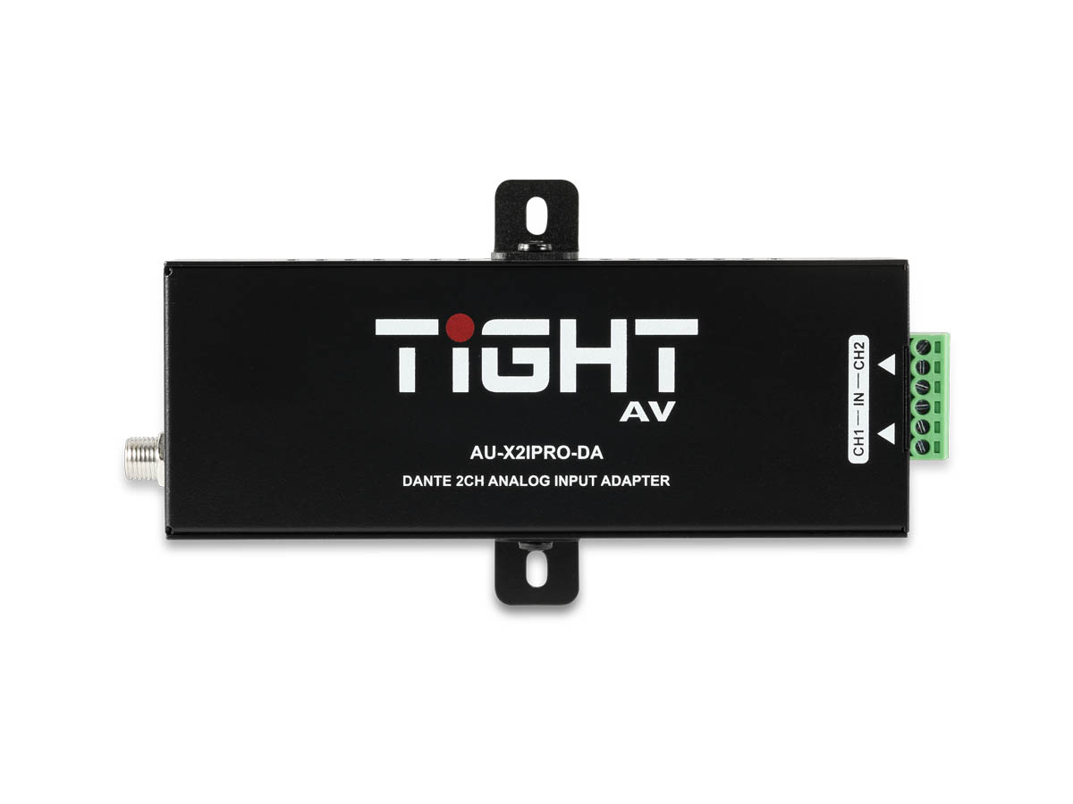 TiGHT AV. DANTE 2-CHANNEL INPUT ADAPTER