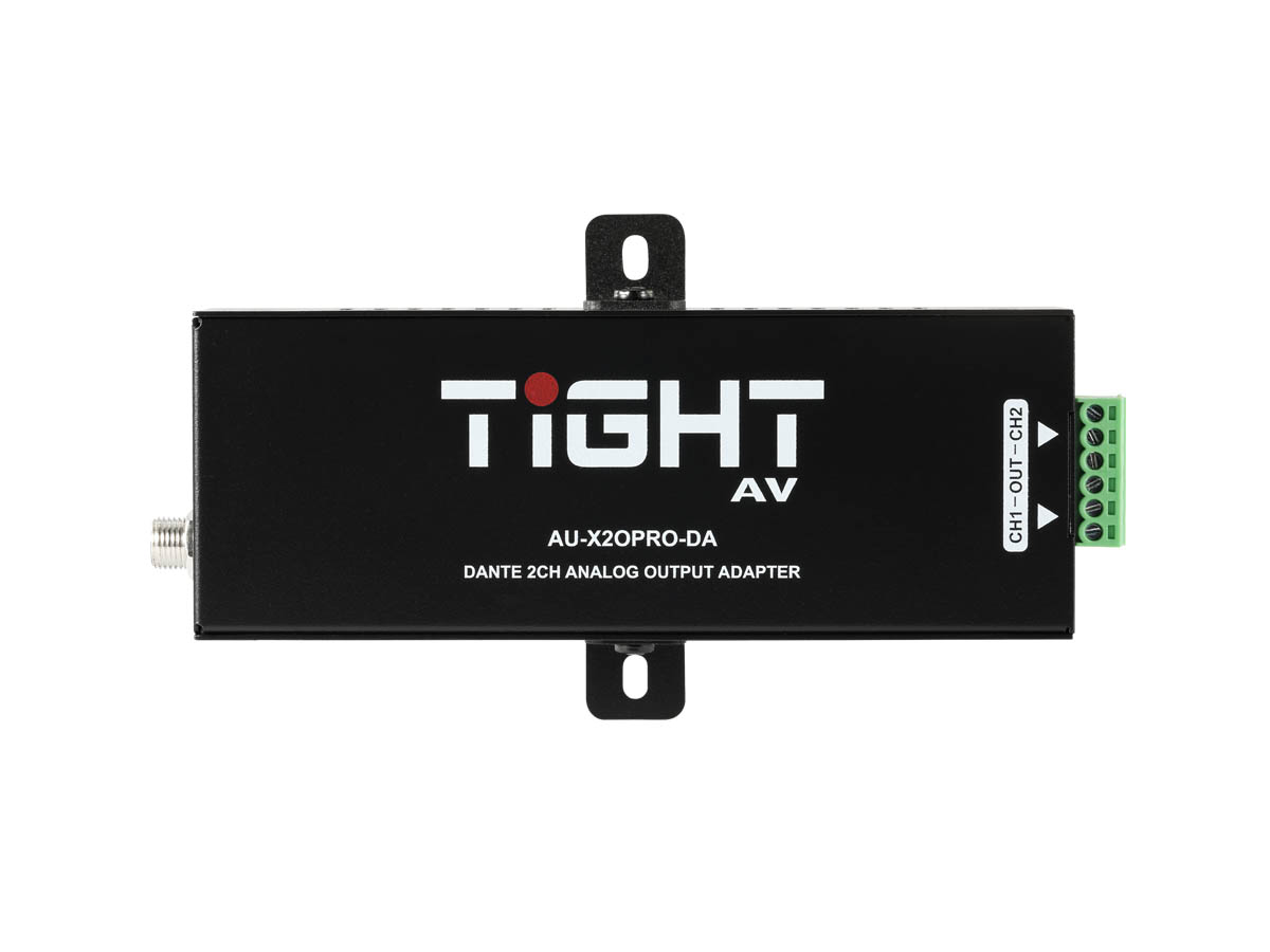 TiGHT AV. DANTE 2-CHANNEL OUTPUT ADAPTER