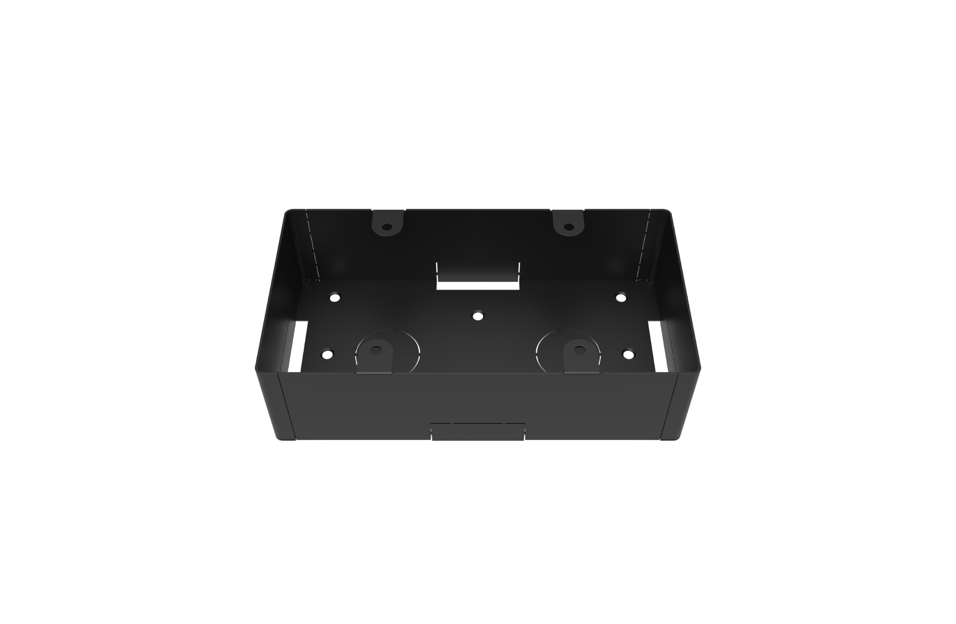 TiGHT AV. OWBB-2G-BL | On-Wall Back Box, 2 Gang, Black (AU-BT413WP-DA ...