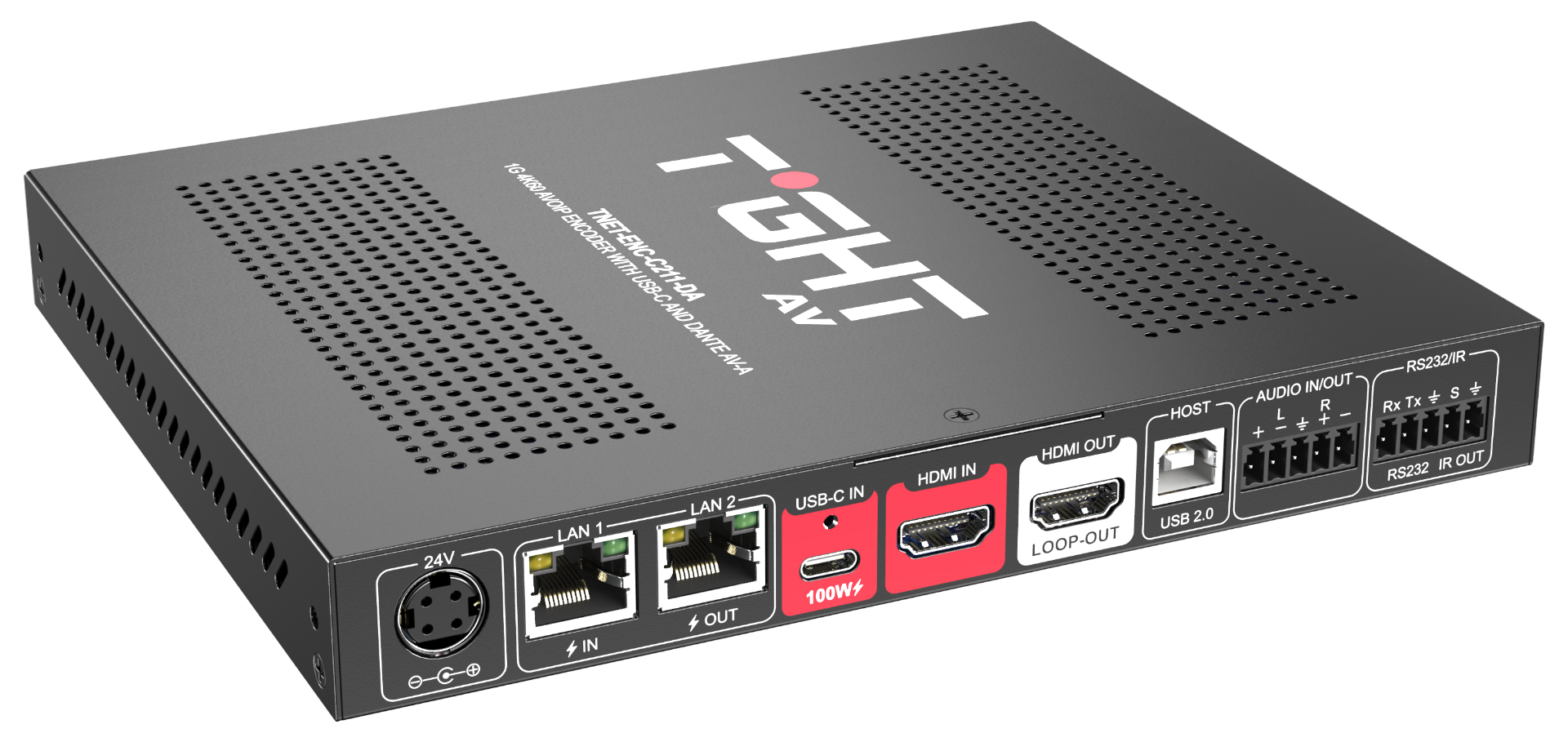 TiGHT AV. TNET USB-C & HDMI Encoder